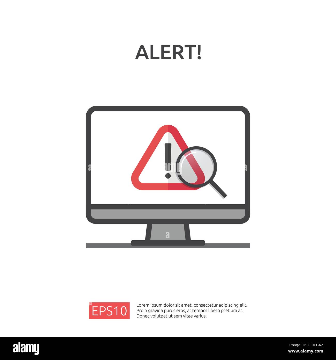 Crime warning sign Stock Vector Images - Alamy