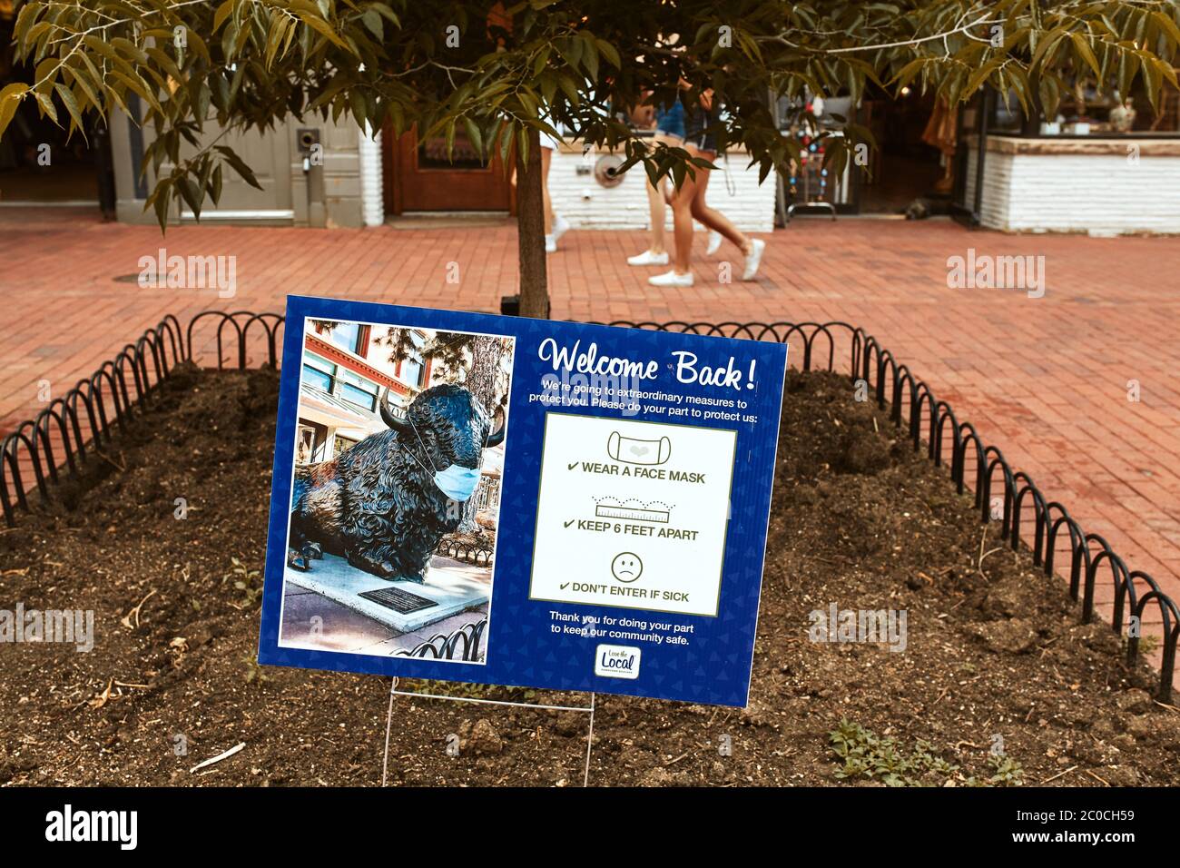 Pearl street mall sign hi-res stock photography and images - Alamy