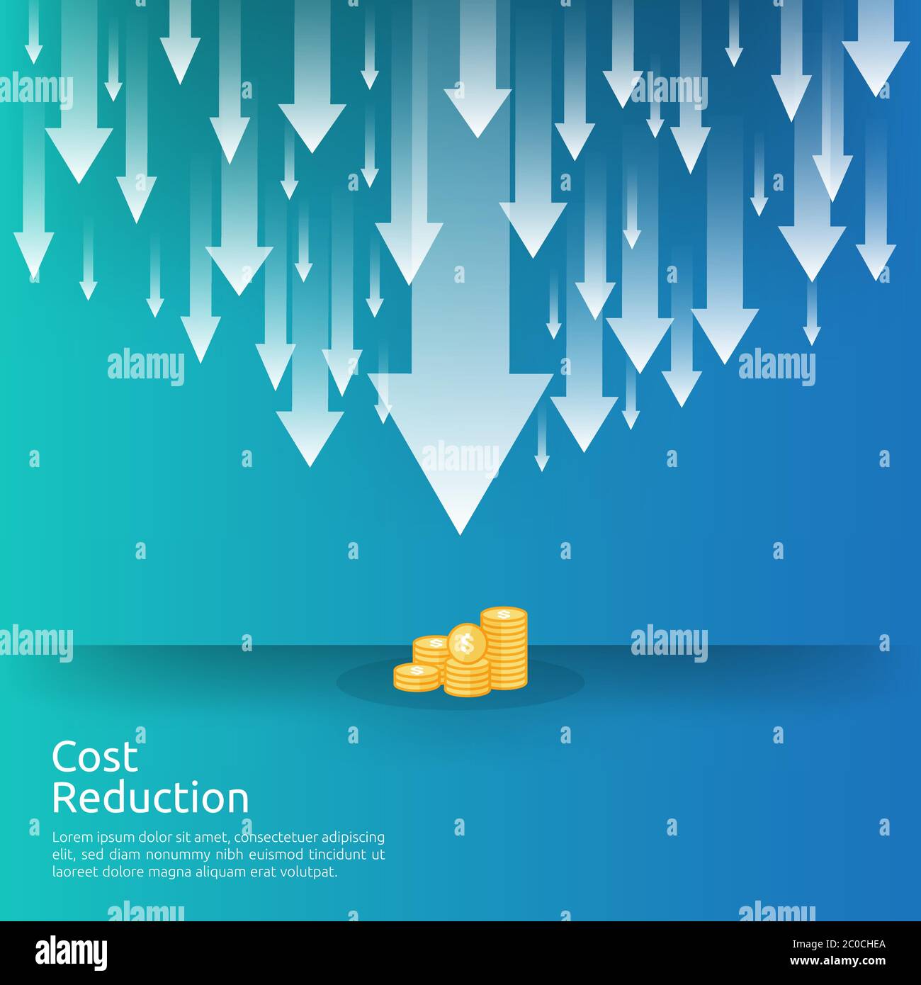 Global economy decline Stock Vector Images - Alamy