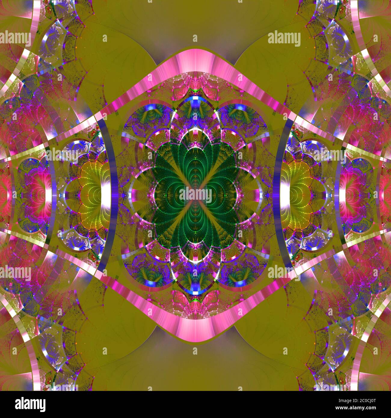 Symmetrical mosaic stones hi-res stock photography and images - Alamy
