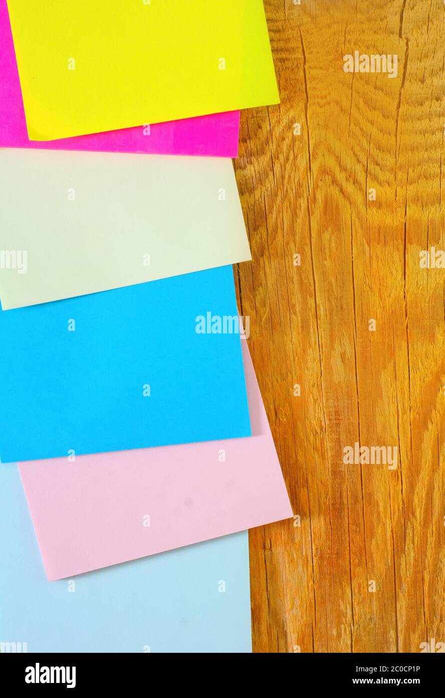 color sheets for note Stock Photo - Alamy
