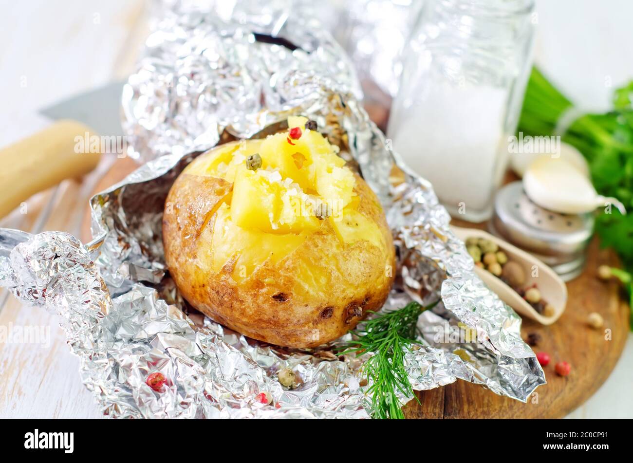Jacket potato uk hi-res stock photography and images - Alamy