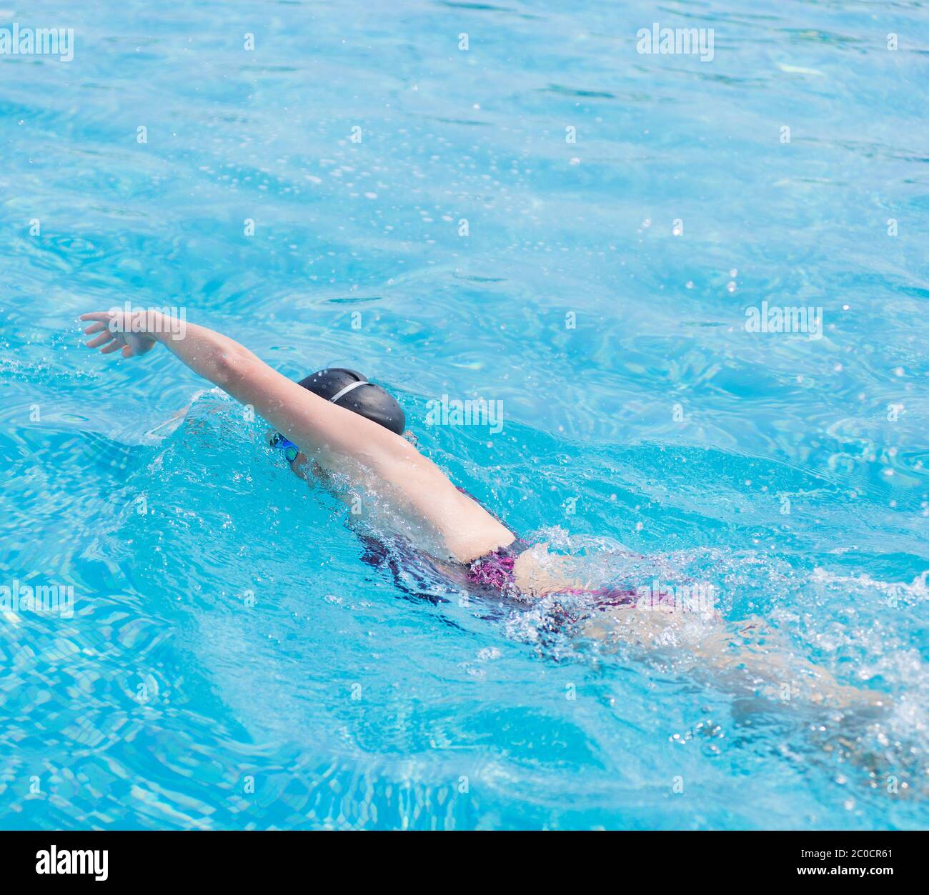 Champion female swimmer hi-res stock photography and images - Alamy