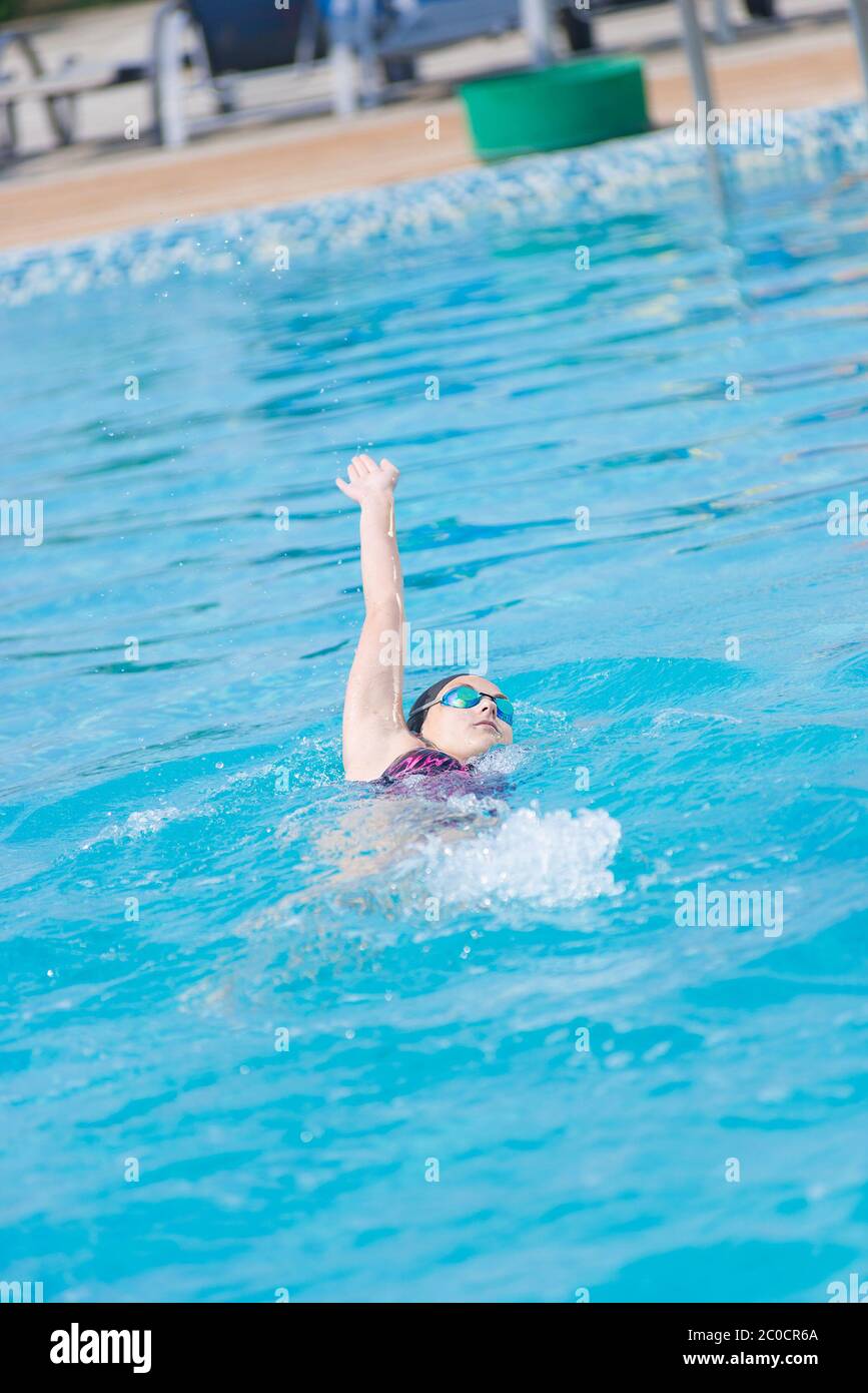 Back swimmer hi-res stock photography and images - Alamy