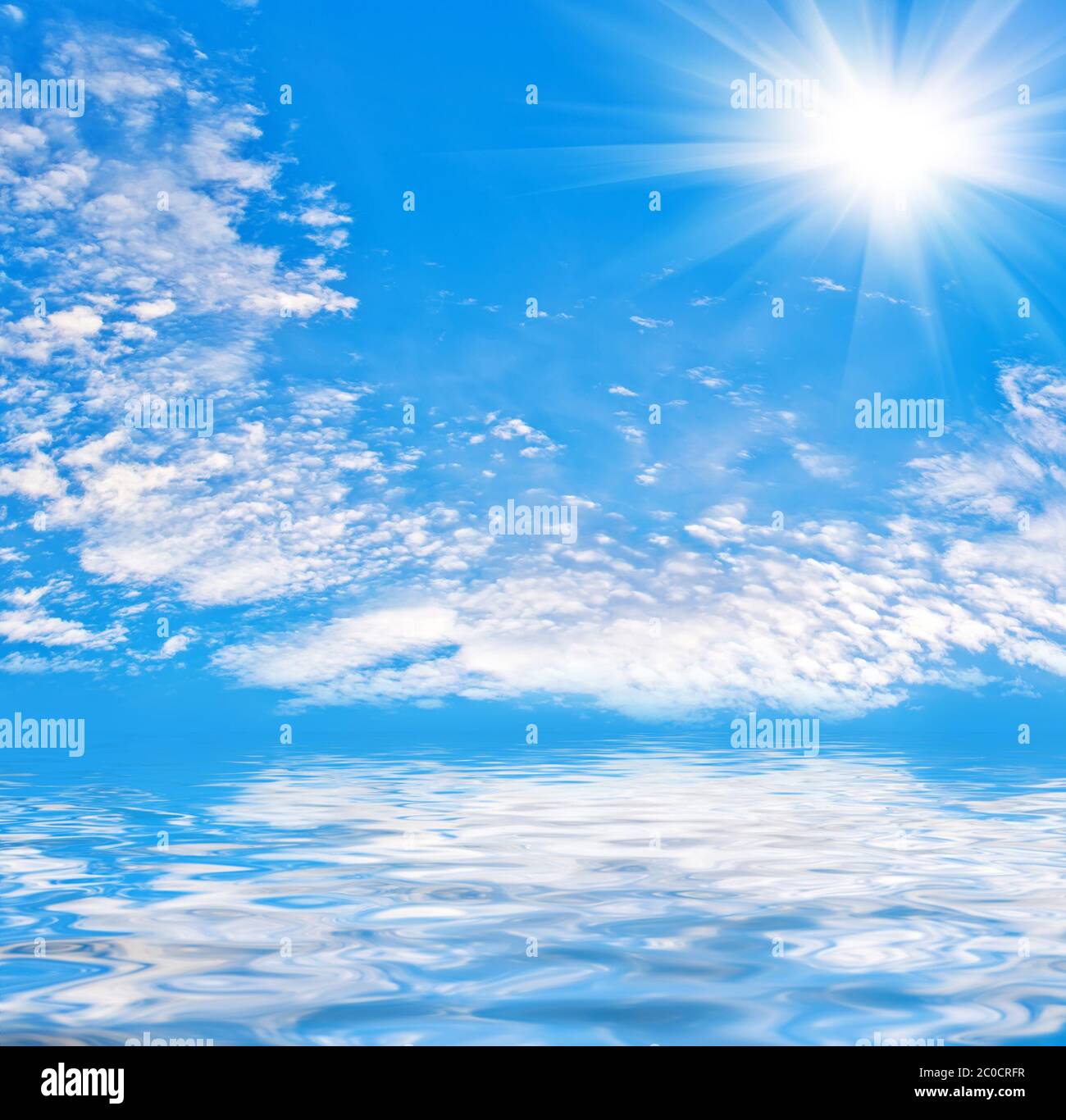 water and sky Stock Photo - Alamy