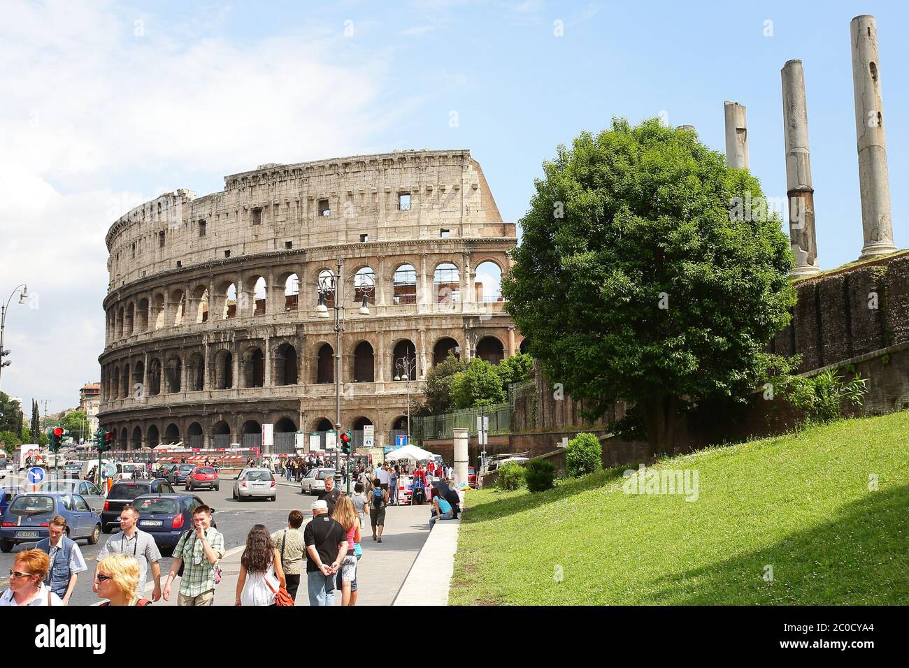 Colosseum arena in Rome Stock Photo - Alamy