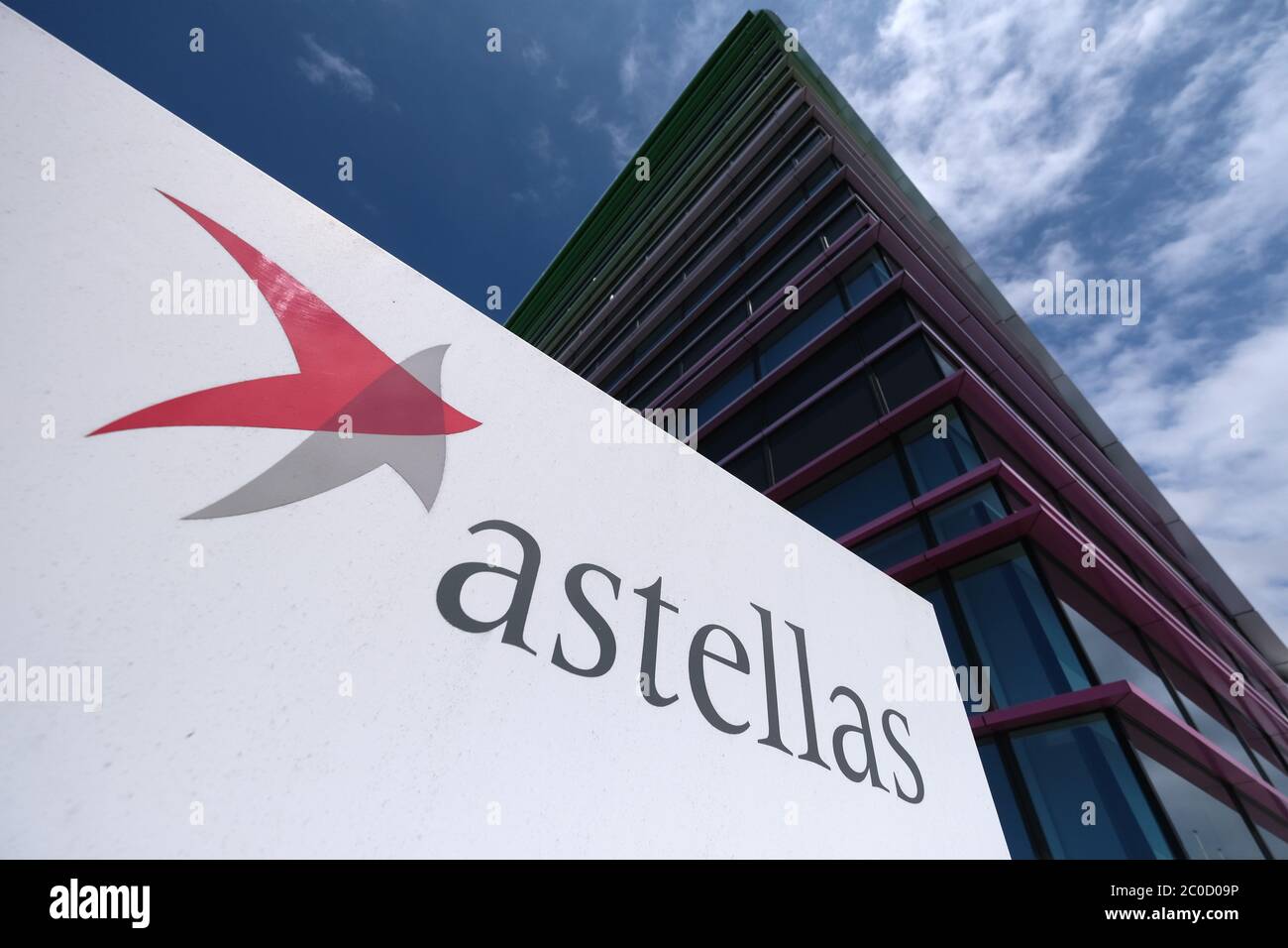A logo of Astellas Pharma Inc., a Japanese global pharmaceutical ...