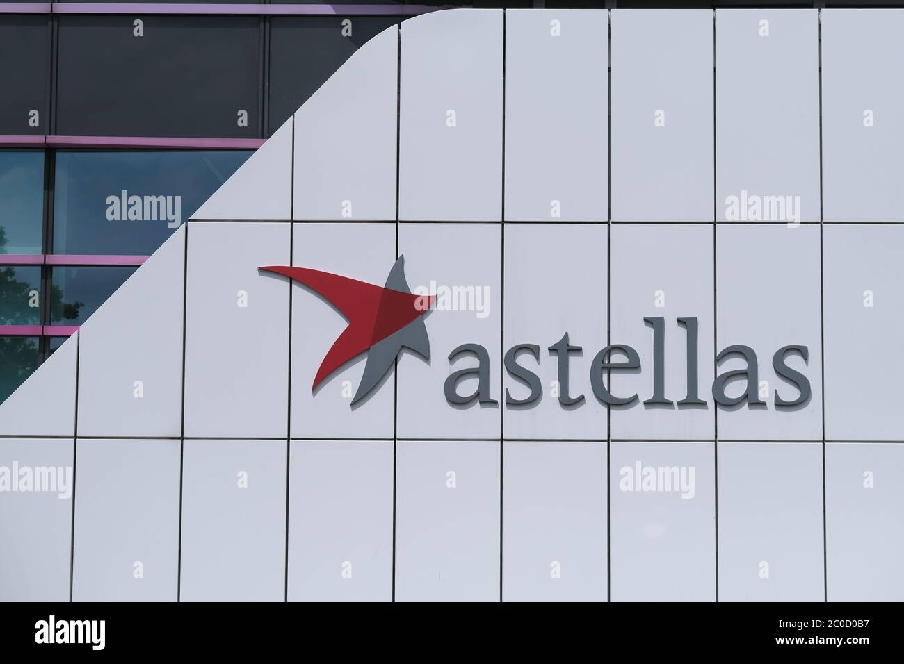 A logo of Astellas Pharma Inc., a Japanese global pharmaceutical ...