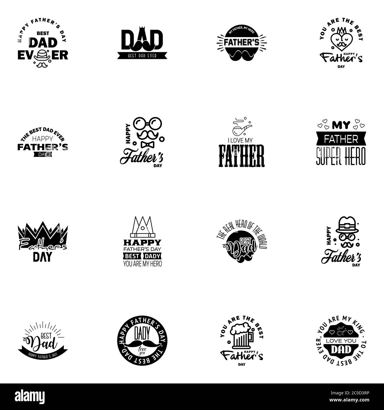 Vintage object illustration vect Black and White Stock Photos & Images ...