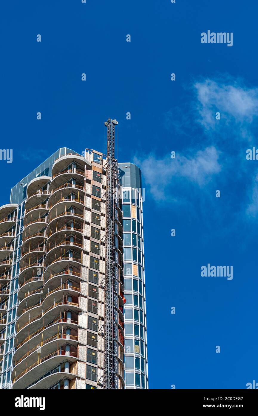 Skyscraper highrise tower under hi-res stock photography and images - Alamy