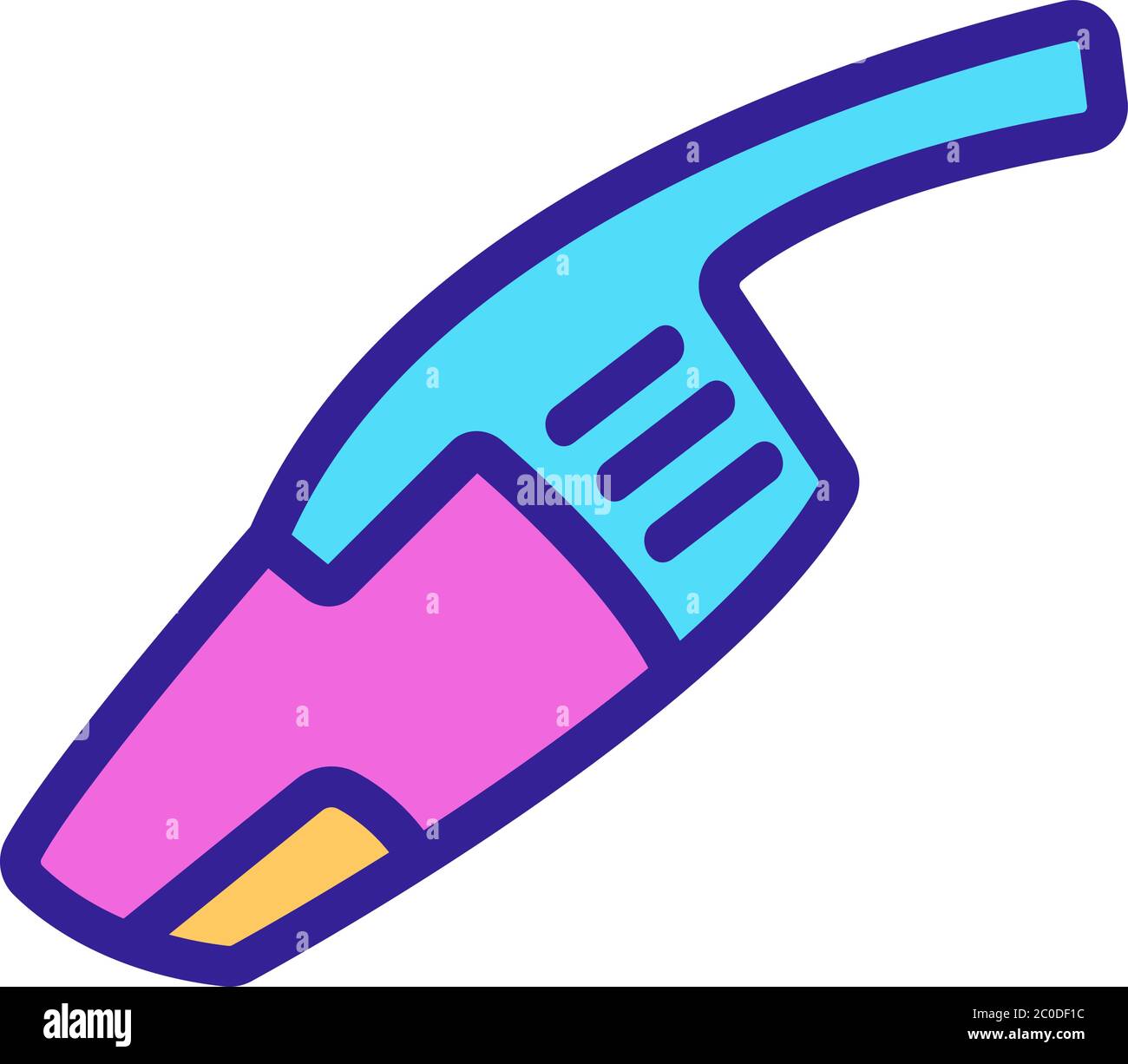 car wet vacuum cleaner icon vector outline illustration Stock Vector ...