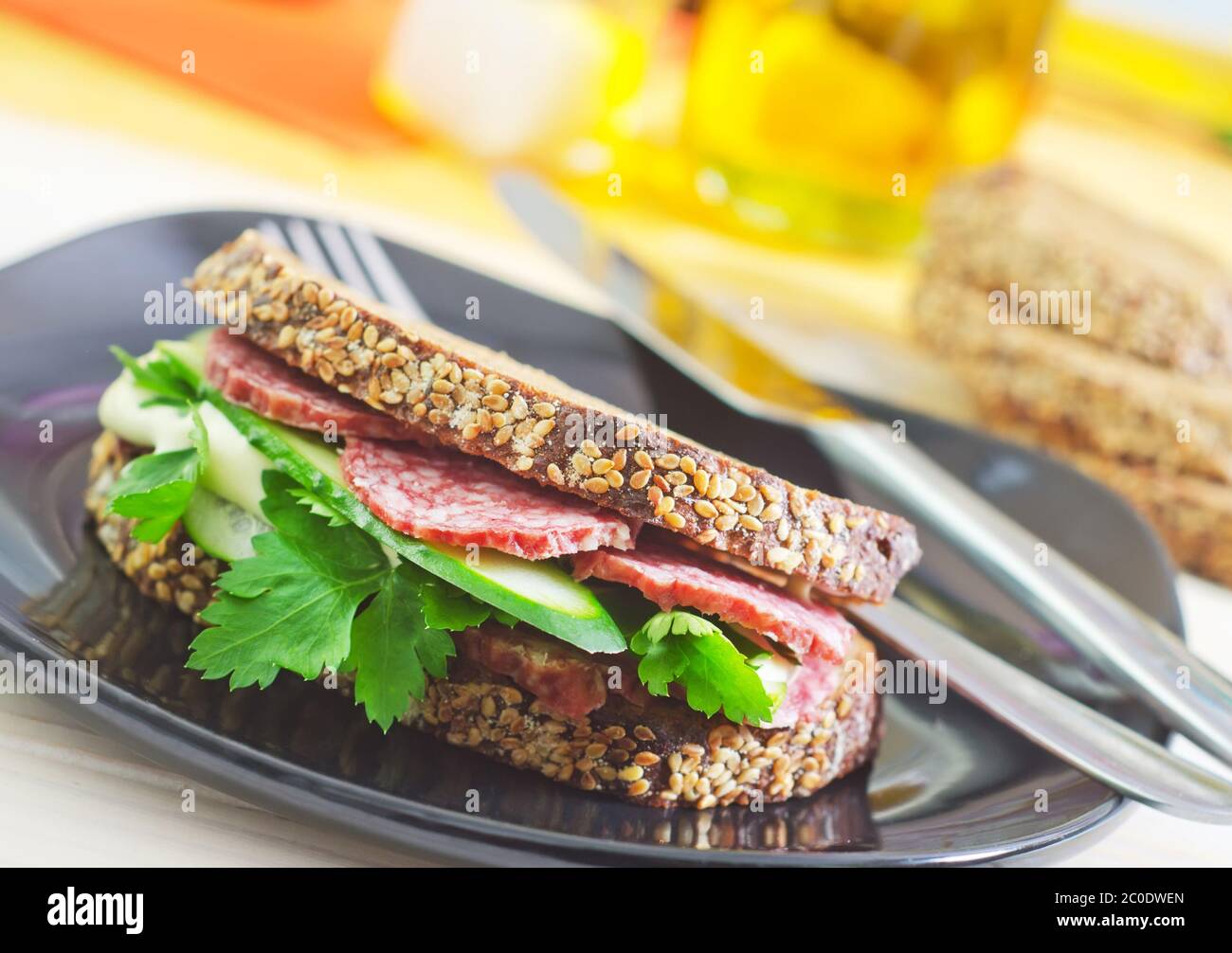 Sandwi hi-res stock photography and images - Alamy