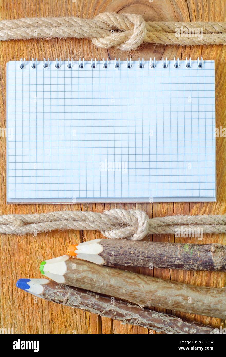 note and pencil Stock Photo - Alamy