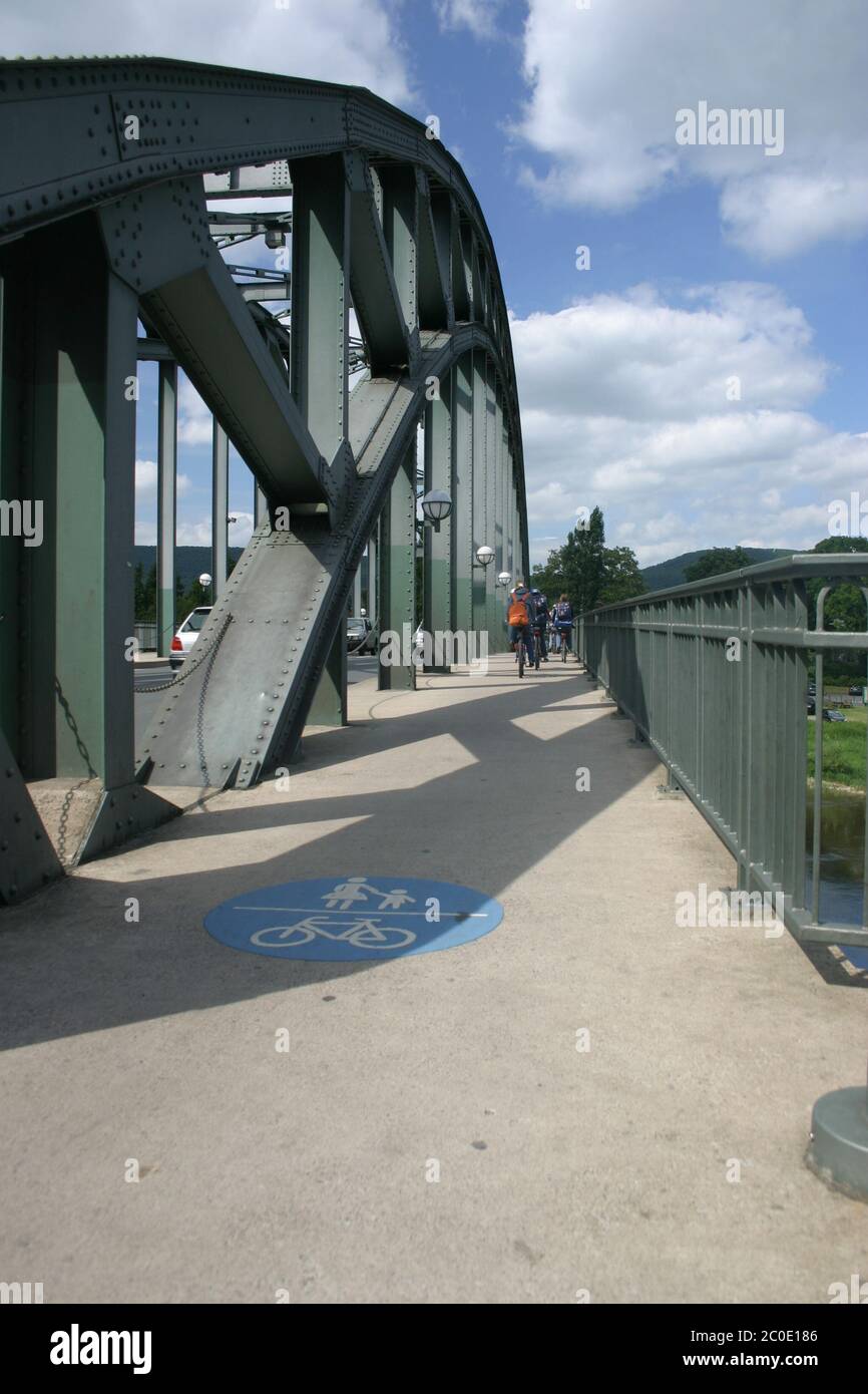 Weser bridge hi-res stock photography and images - Alamy