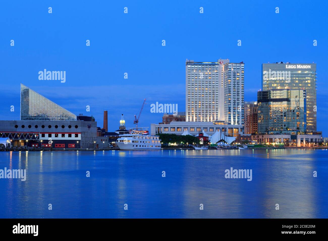 Baltimore harbor sunset hi-res stock photography and images - Alamy