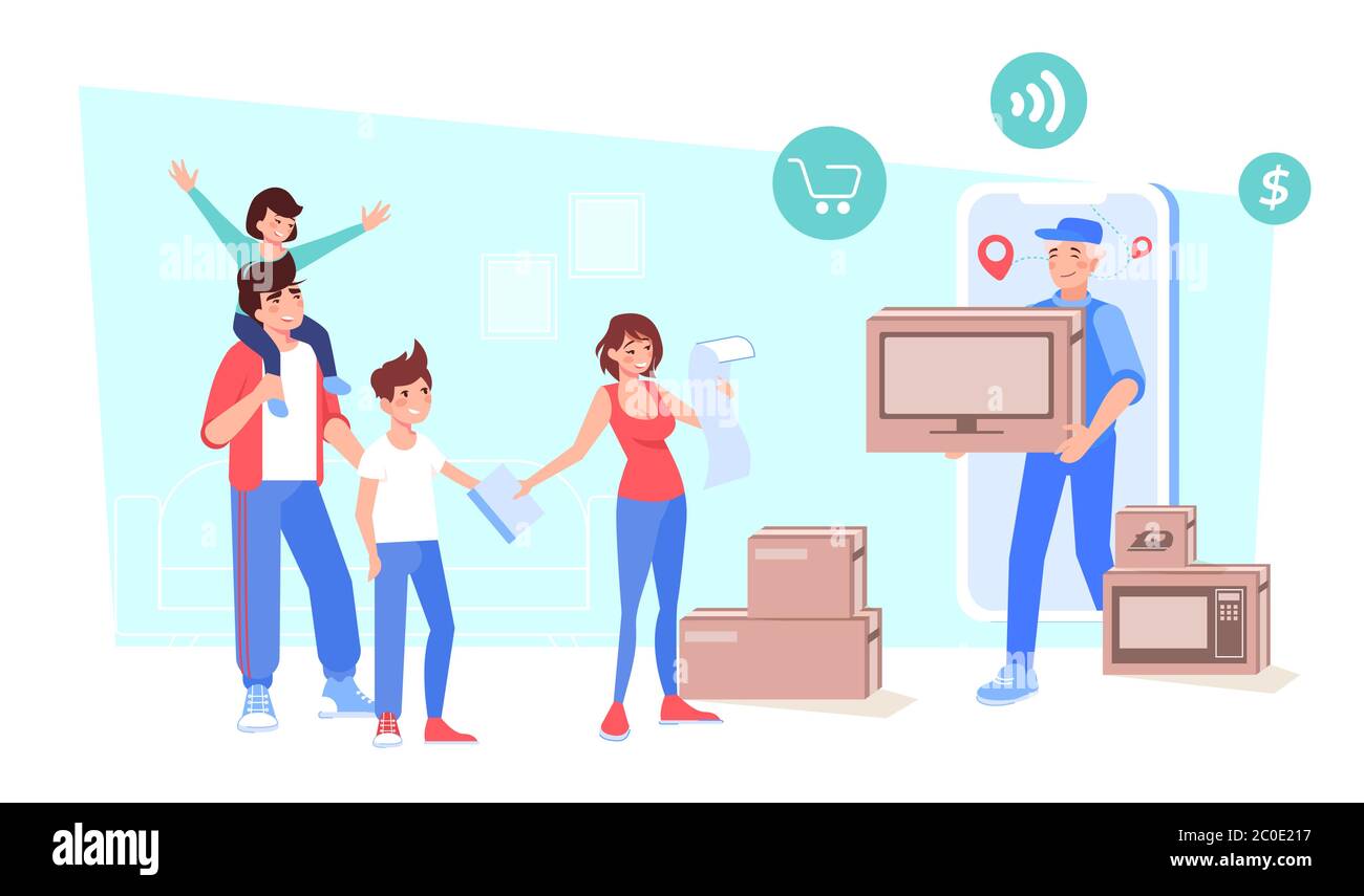 Family getting Cut Out Stock Images & Pictures - Alamy