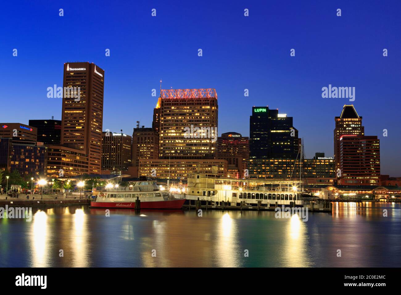 Baltimore maryland usa downtown skyline hi-res stock photography and ...