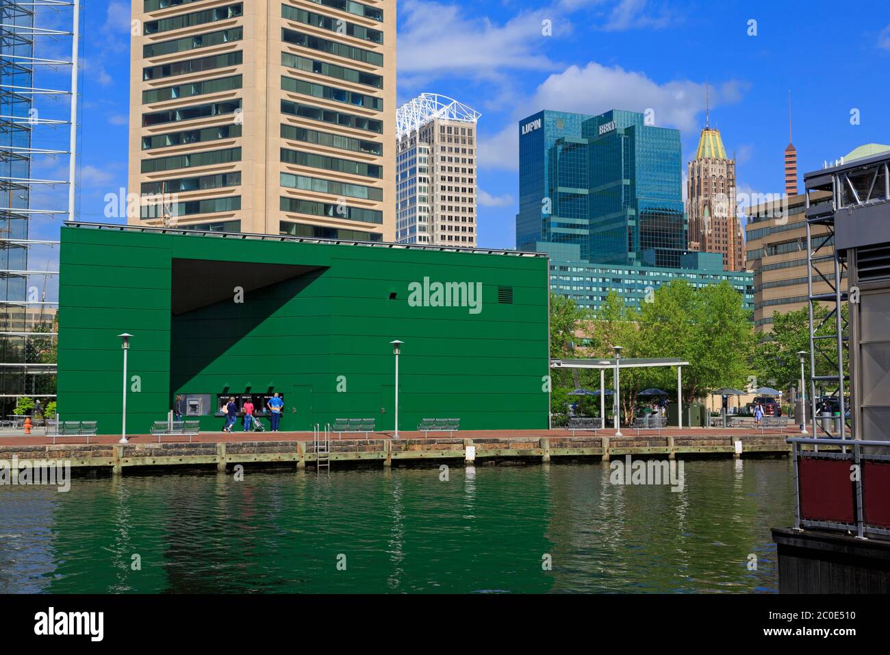 National Aquarium of Baltimore, Inner Harbor, Baltimore, Maryland, USA ...