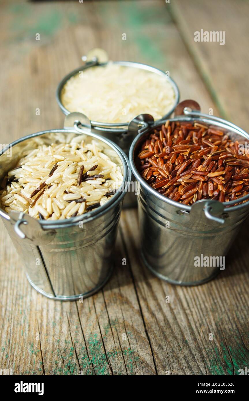 Types of rice Stock Photo - Alamy