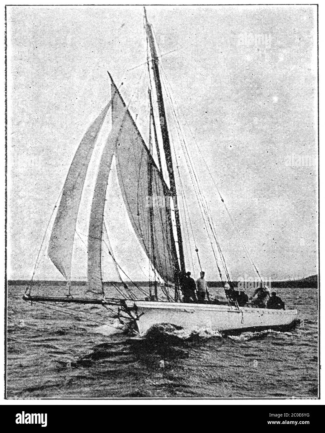 Ancient ship sailing Cut Out Stock Images & Pictures - Alamy