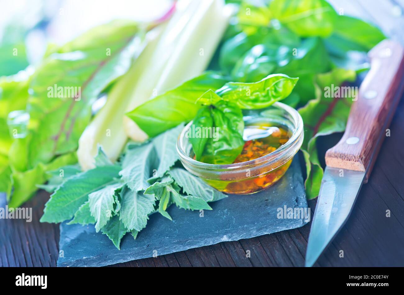 fresh grasses and vegetables Stock Photo - Alamy