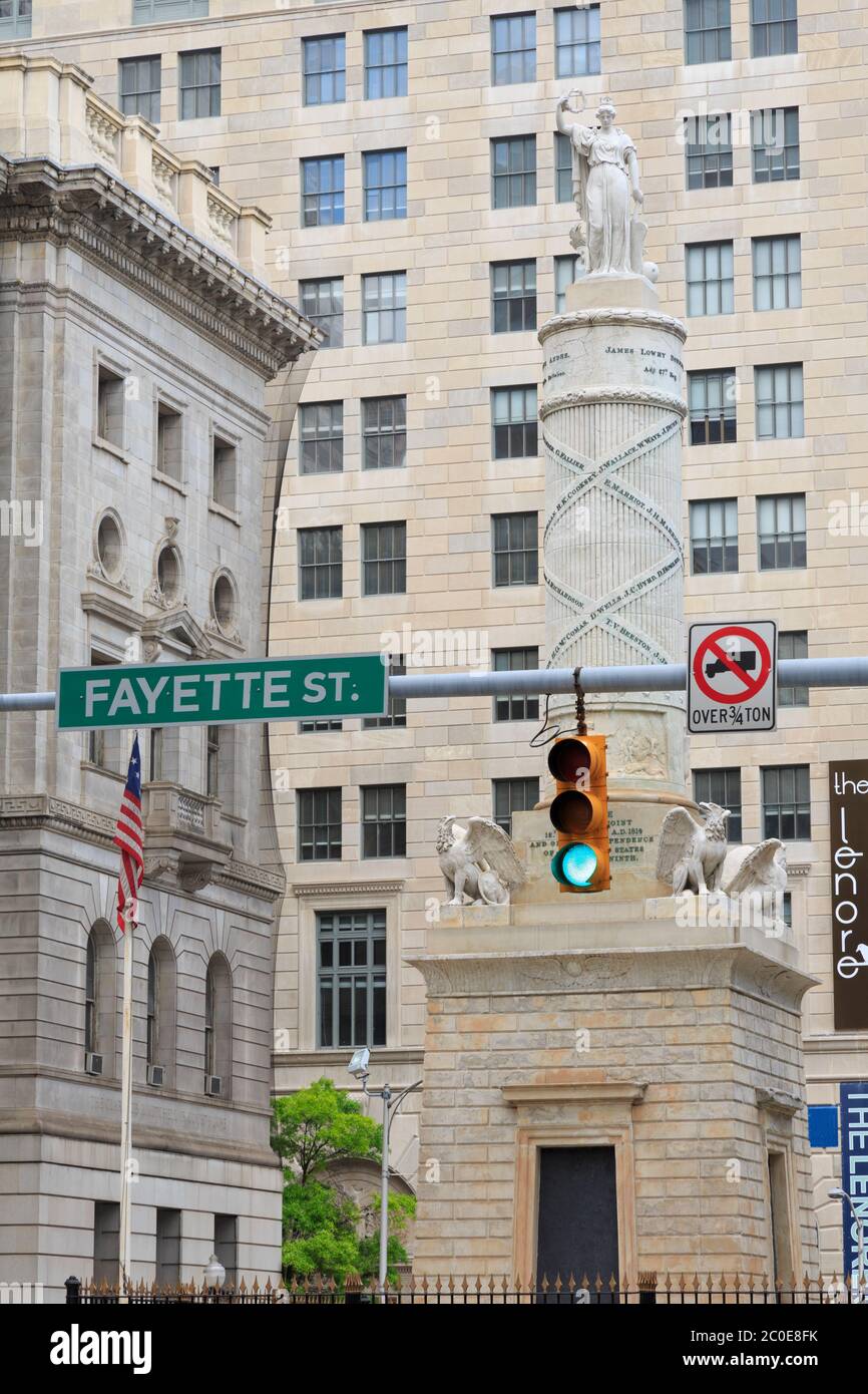Battle Monument, Baltimore, Maryland, USA Stock Photo - Alamy