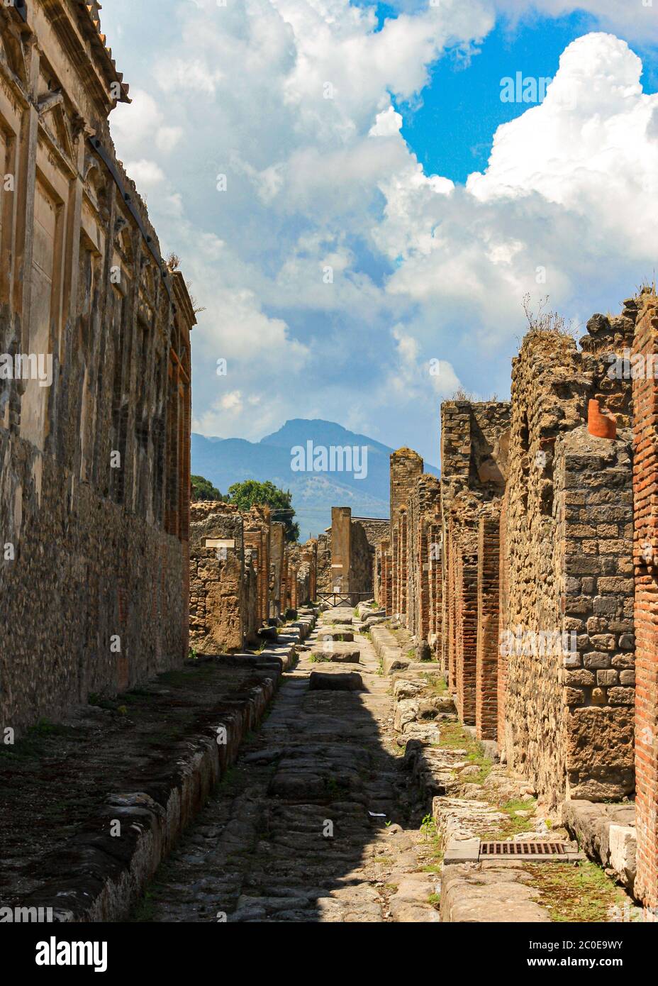 The incredible ruins of Pompeii Stock Photo - Alamy