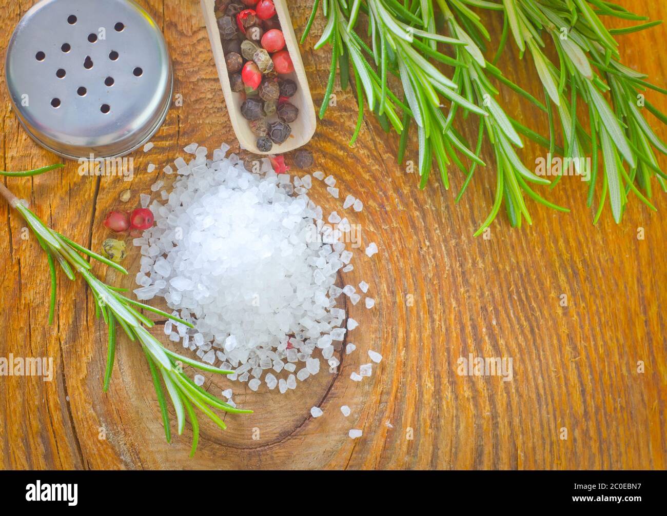 sea salt and spice Stock Photo - Alamy