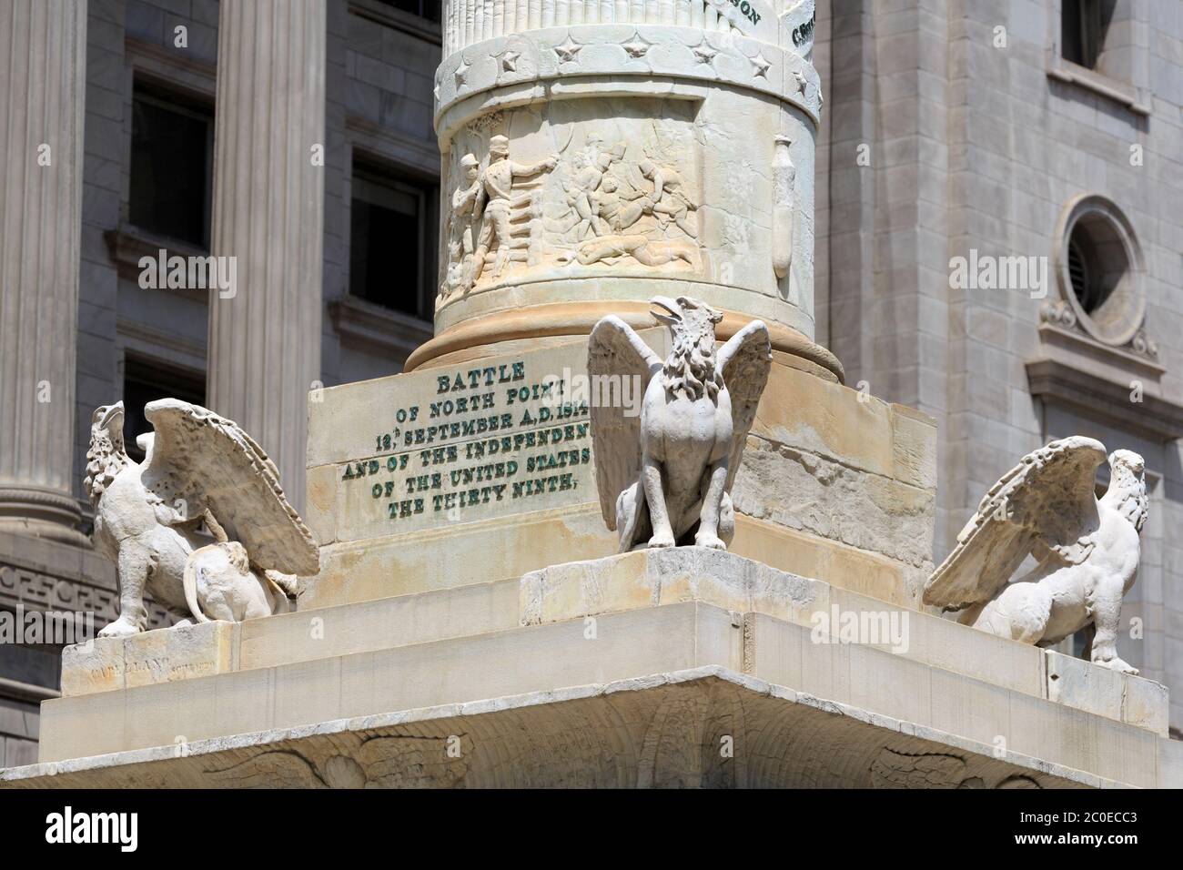 Battle Monument, Baltimore, Maryland, USA Stock Photo - Alamy