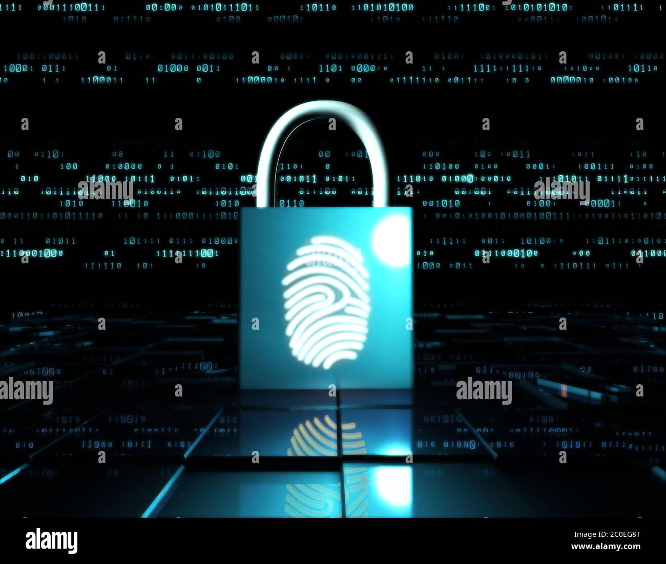 Smart technology fingerprint lock, identification and information ...