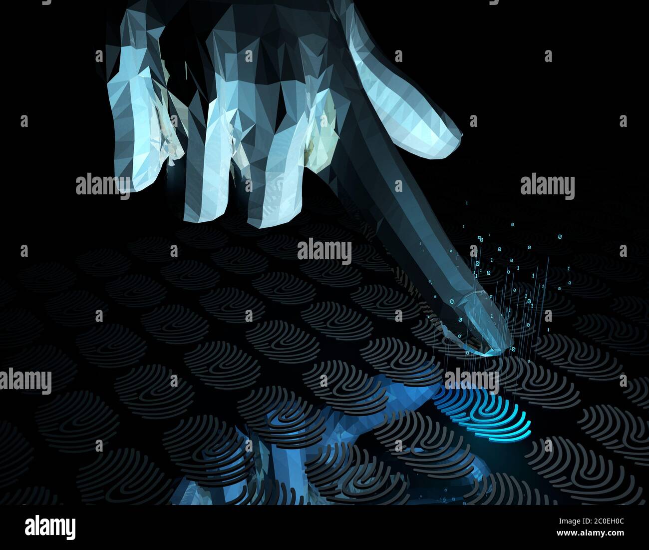 Smart technology fingerprint, identification and artificial ...