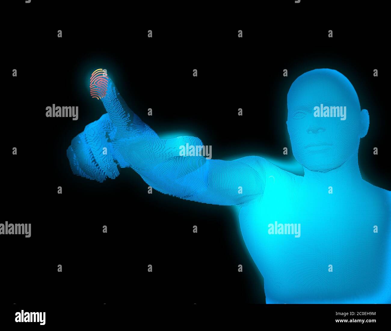 Smart technology fingerprint, identification and artificial ...