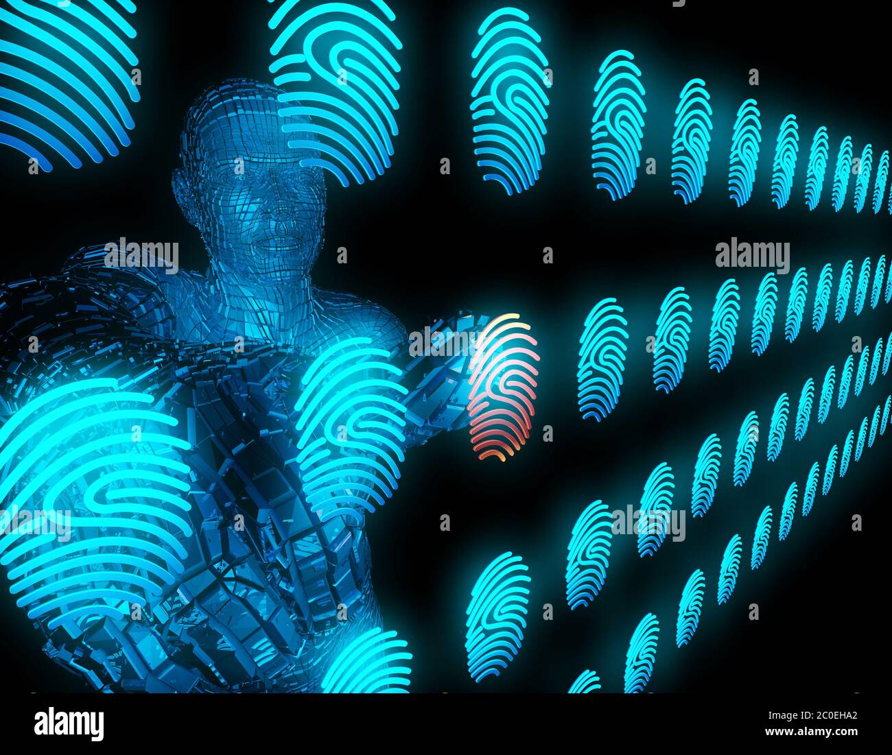 Smart technology fingerprint, identification and artificial ...