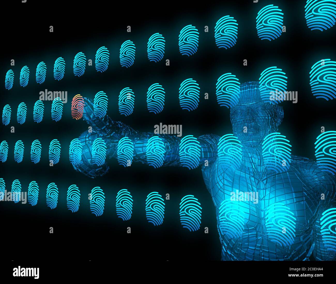 Smart technology fingerprint, identification and artificial ...