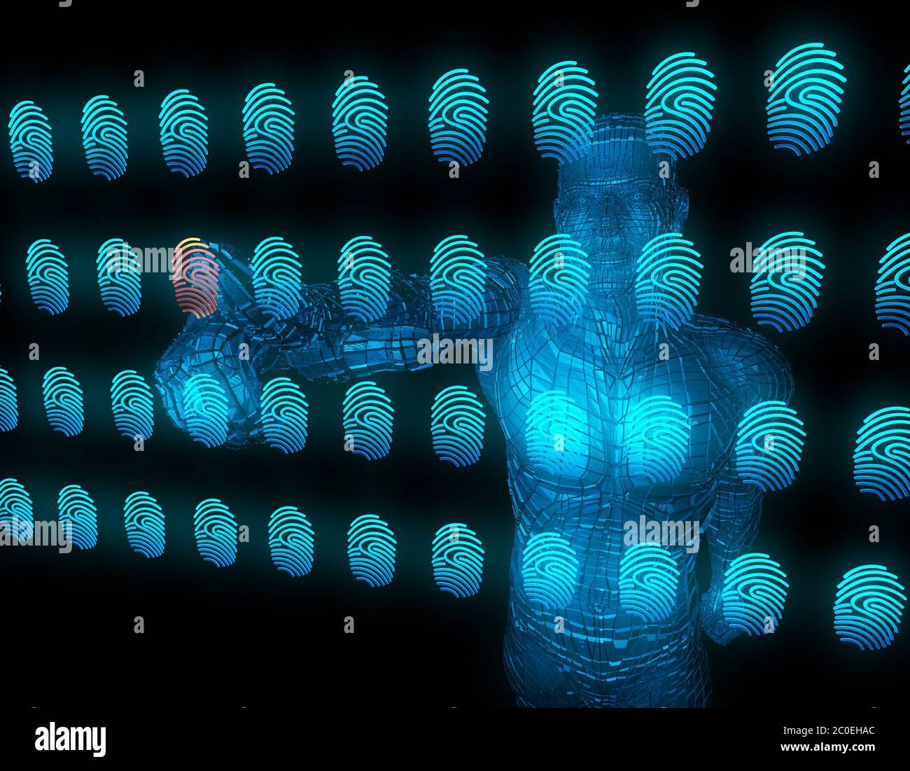 Smart technology fingerprint, identification and artificial ...