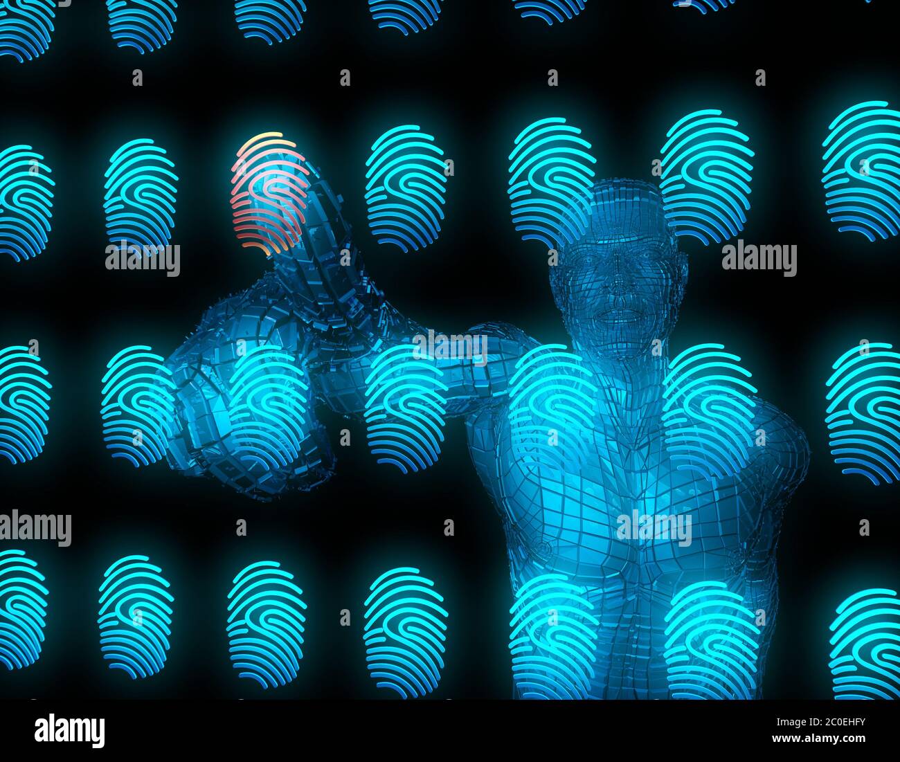 Smart technology fingerprint, identification and artificial ...