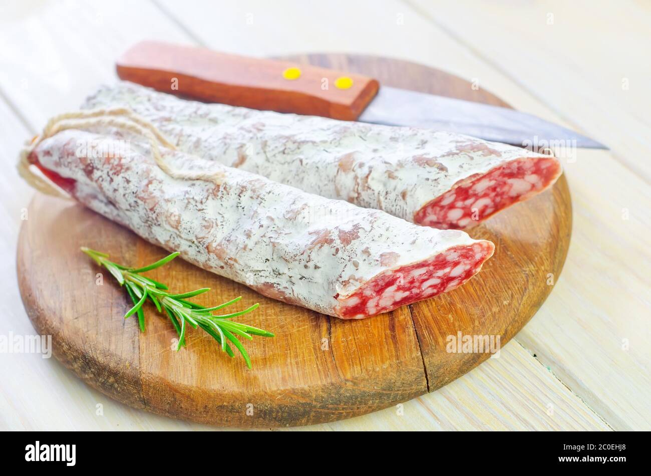 Cervine salami hi-res stock photography and images - Alamy