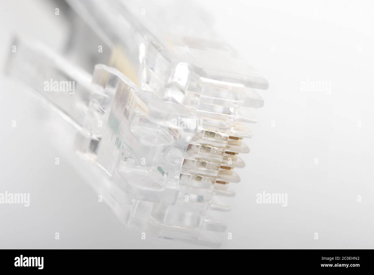 Western plug RJ 45 Stock Photo - Alamy