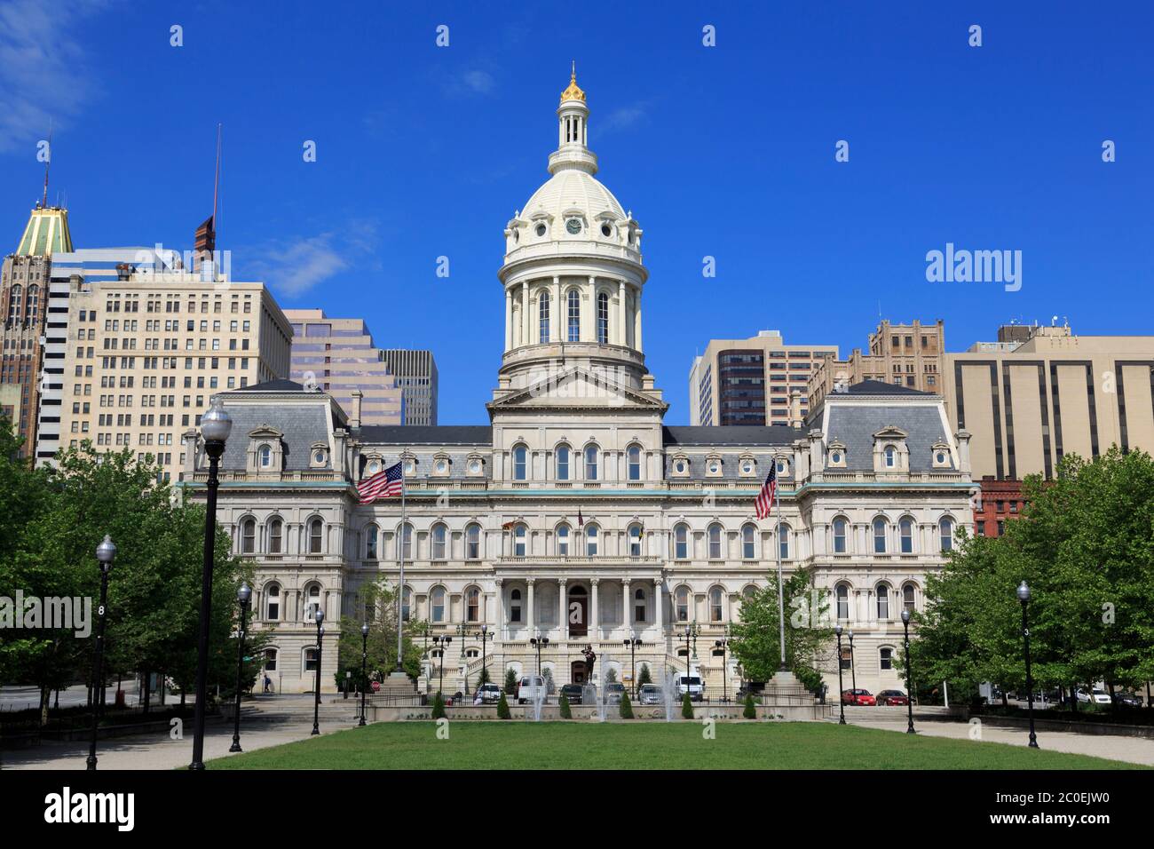 Baltimore city hall hi-res stock photography and images - Alamy