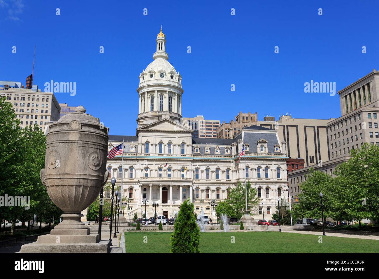 City Hall, Baltimore, Maryland, USA Stock Photo - Alamy