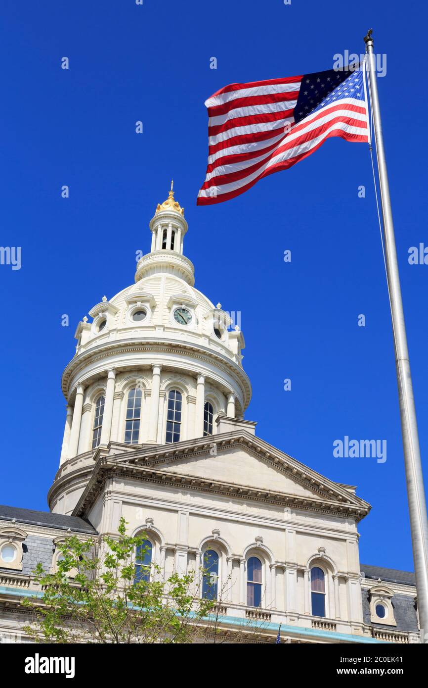 Baltimore city hall hi-res stock photography and images - Alamy