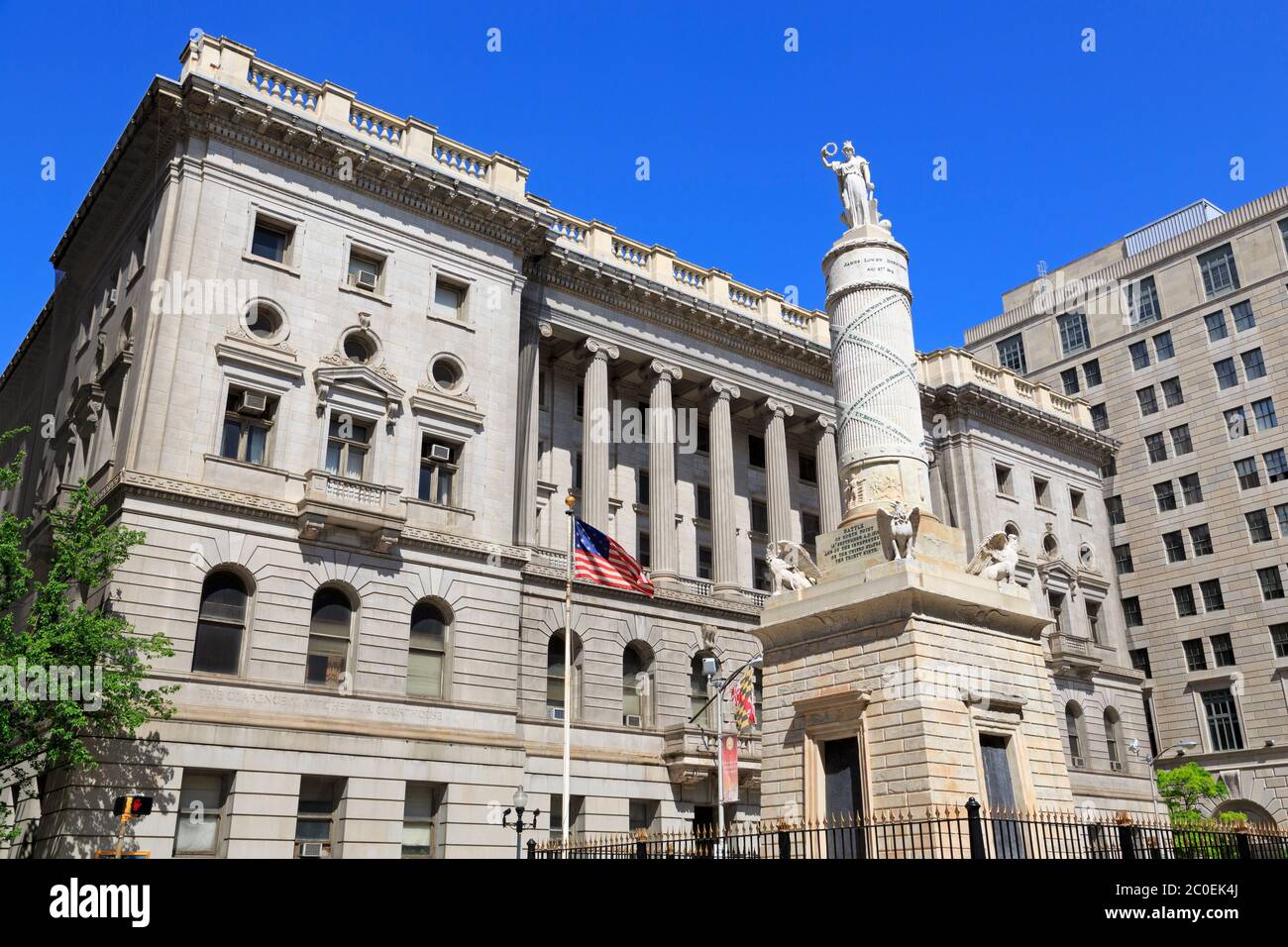 Battle Monument, Baltimore, Maryland, USA Stock Photo - Alamy