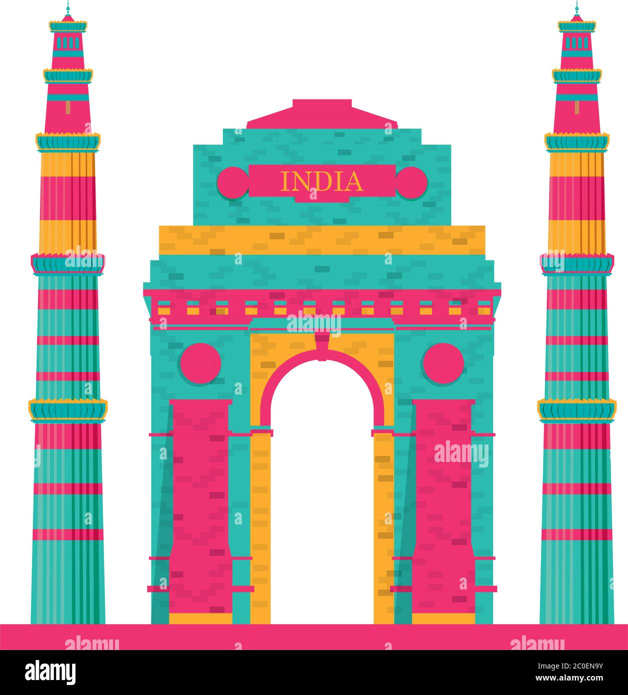 Indian village temple Cut Out Stock Images & Pictures - Alamy