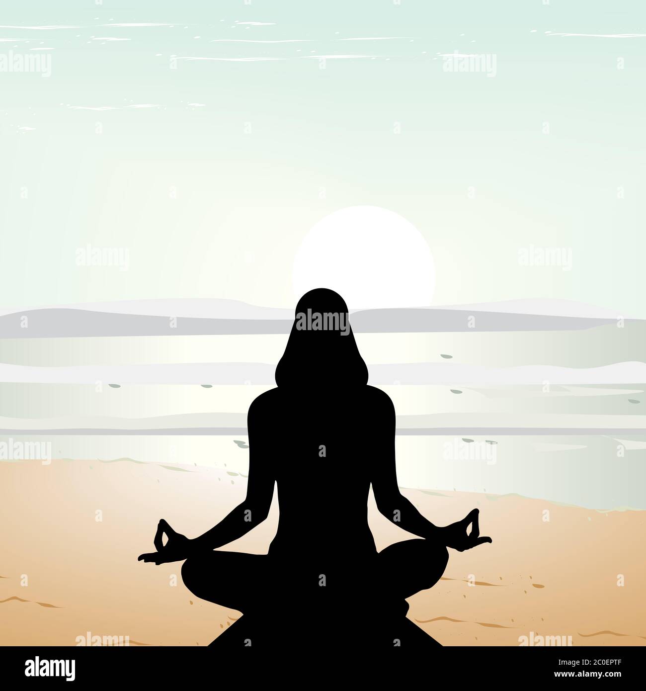 21 June International Yoga Day, Body Posture, Human Silhouette, Vector ...