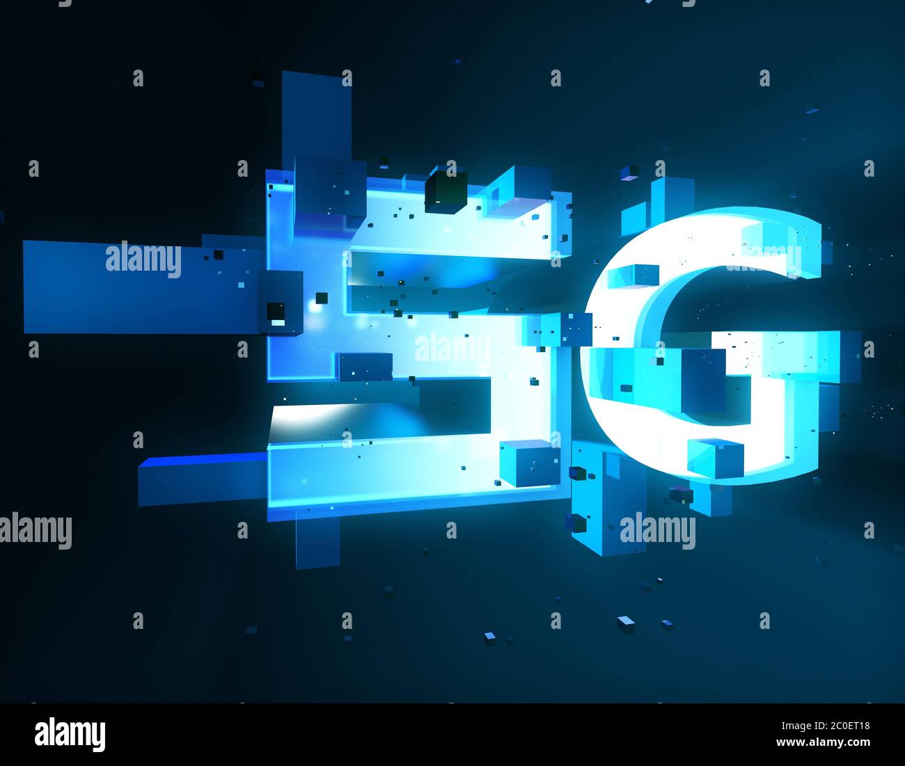 5G network technology, data transmission Stock Photo - Alamy