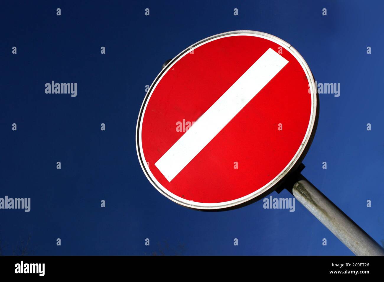 Prohibition of entry Stock Photo - Alamy
