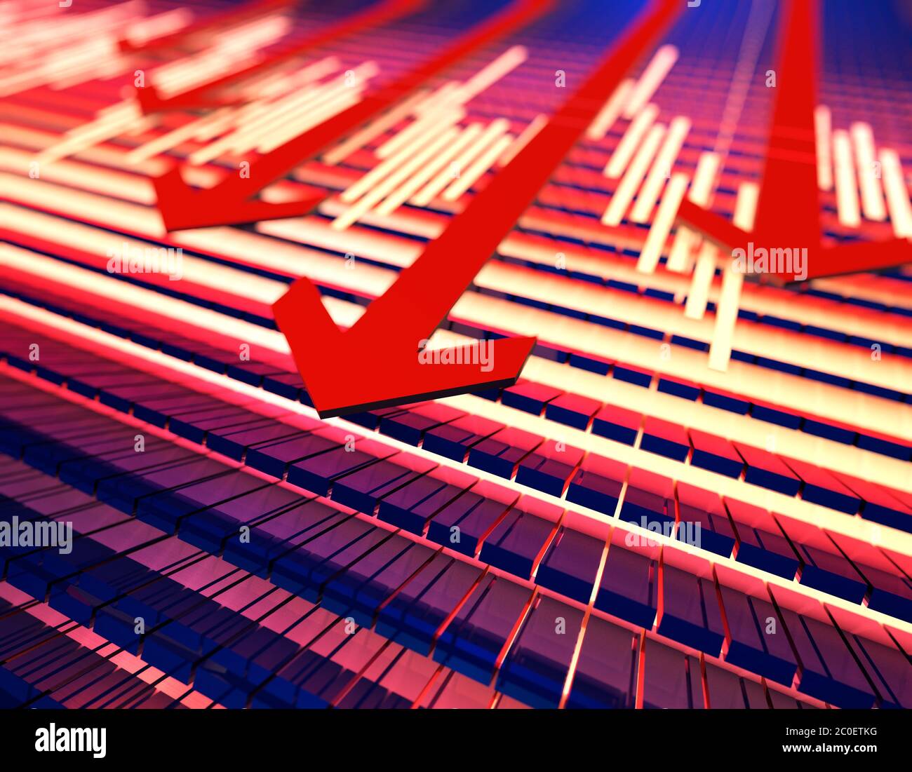 Financial stock market success arrow, economic chart Stock Photo - Alamy