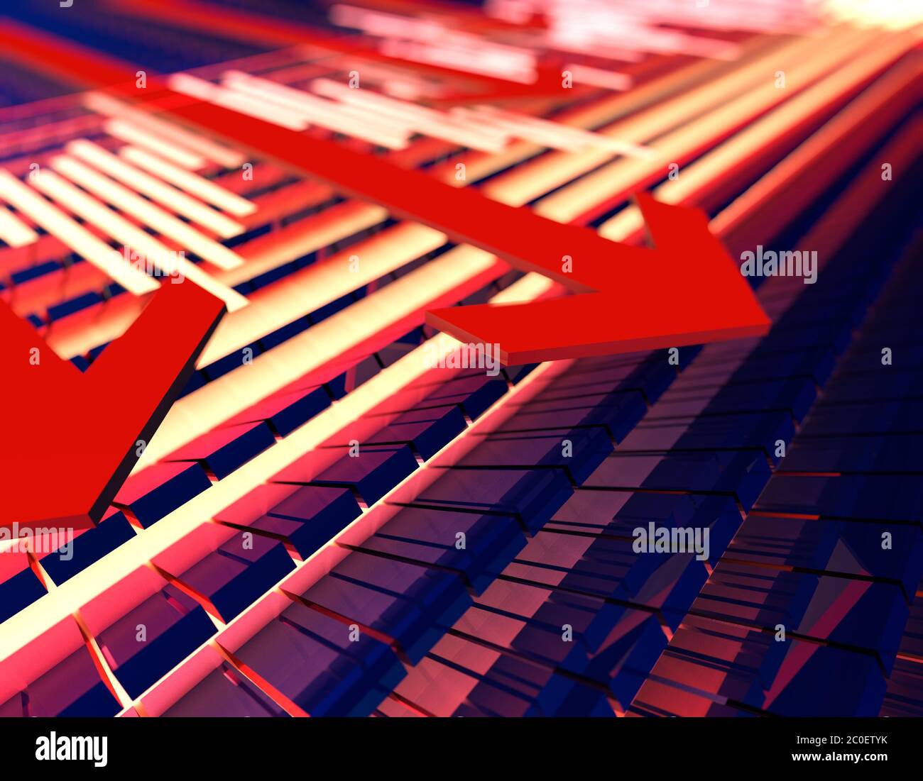 Financial stock market success arrow, economic chart Stock Photo - Alamy