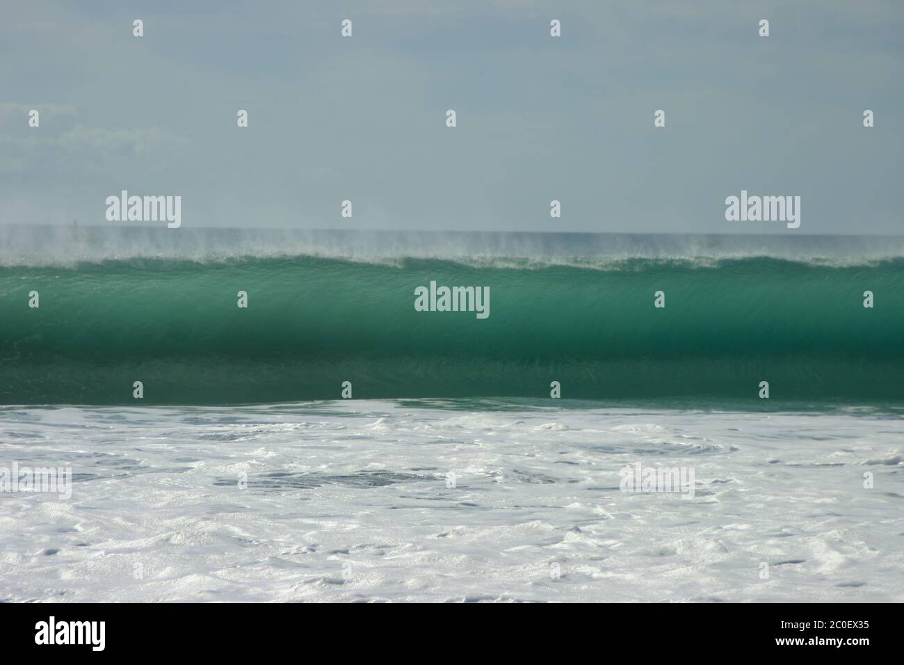 The perfect wave Stock Photo - Alamy