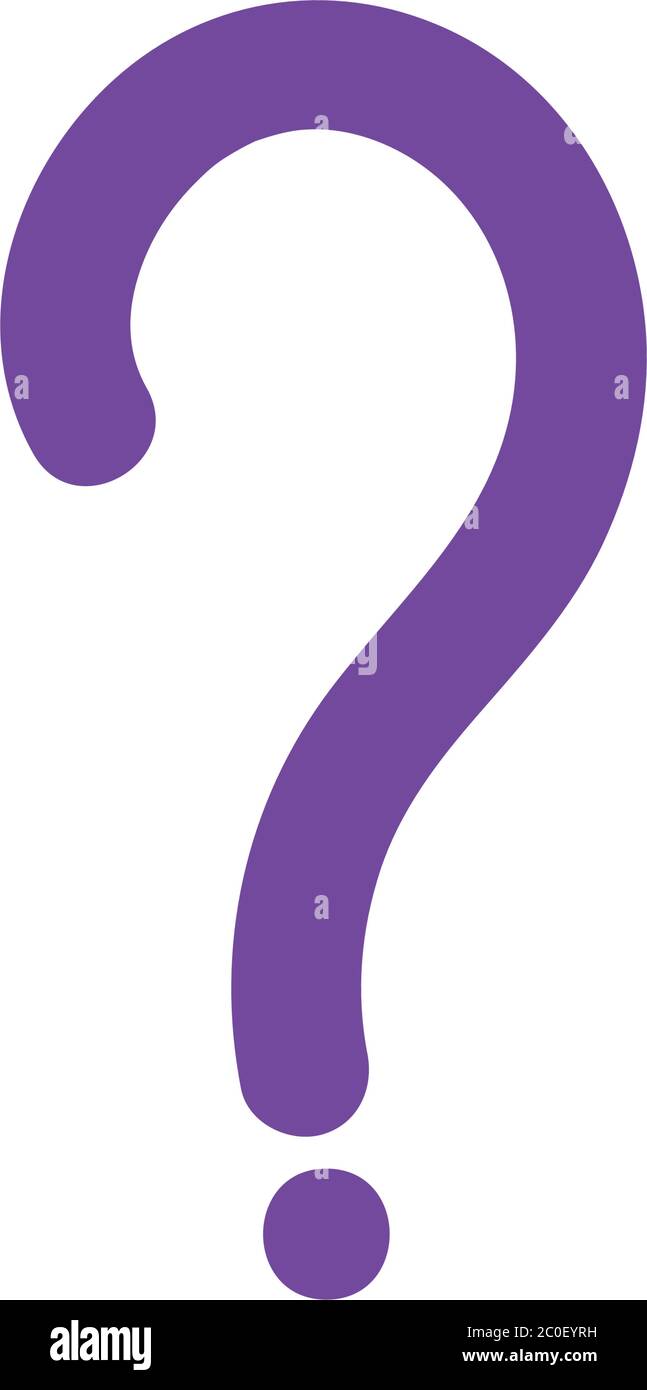 social media question mark isolated icon design white background vector ...